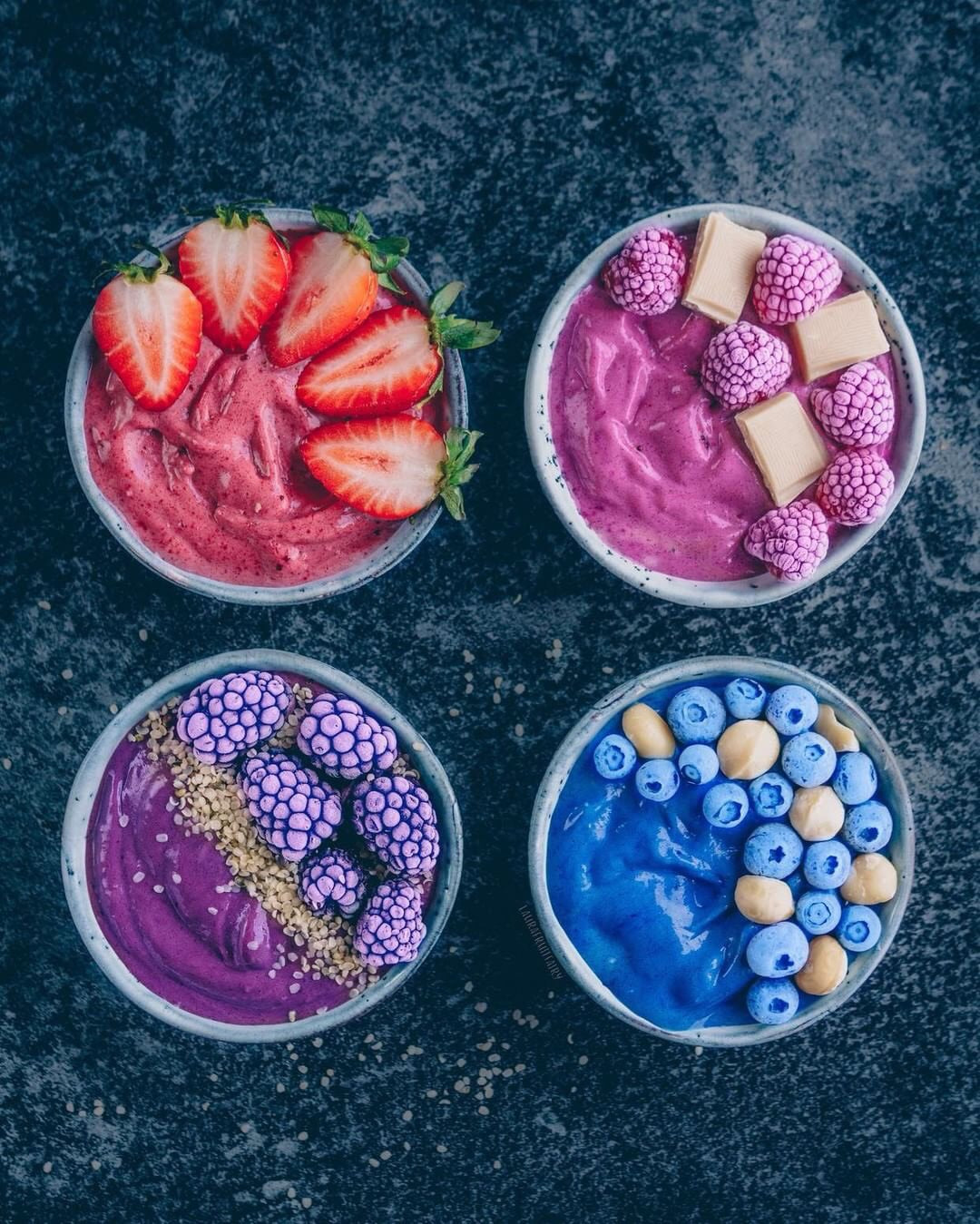Create Colorful Smoothie Bowls in a few simple steps – Unicorn Superfoods